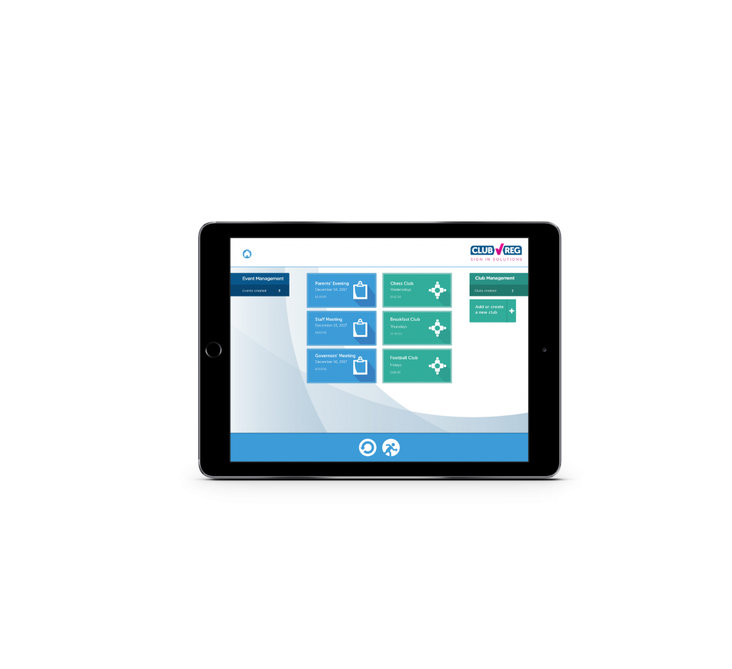 Club Reg Screen - Inventry Systems, Access Control, CCTV | Edge 4 Solutions